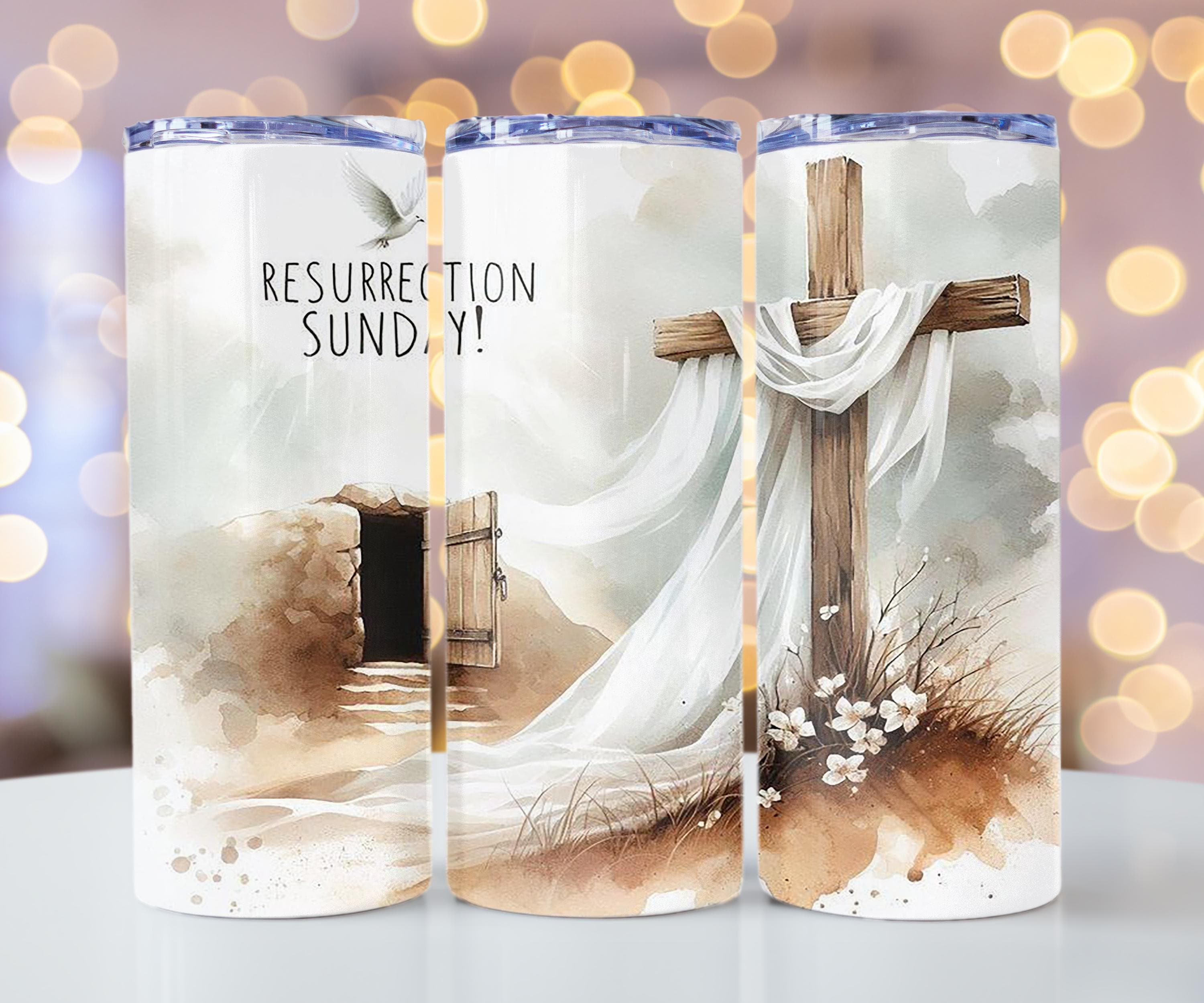 Resurrection Easter Cross PNG, for Your Own Projects, Digital Download ...