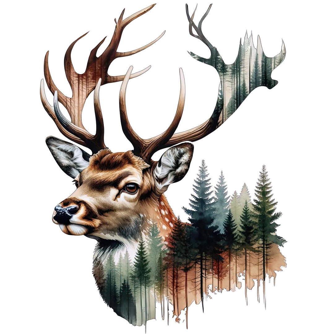 Deer Hunter PNG, Deer Hunting PNG, Digital Download Ready to Print for ...