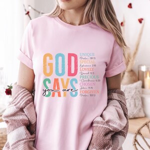 God Say's You Are PNG, Transparent Background Digital Download - Etsy