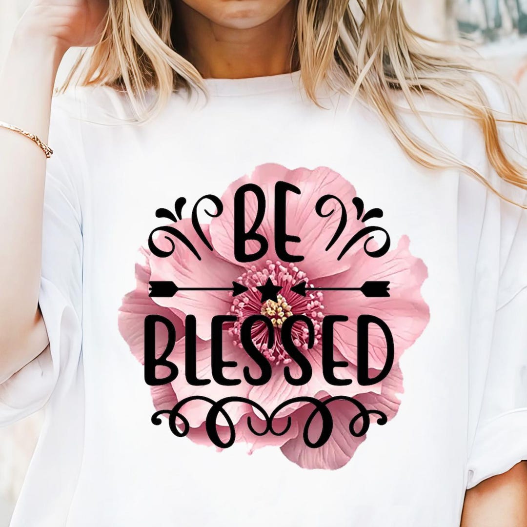 Be Blessed Christian PNG, Be Blessed Transparent Background, Ready to ...