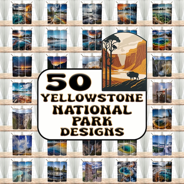 Yellowstone Clip Art - Etsy