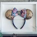 Disney Inspired Mouse Ears Frame With Holder for Ears - Single - Etsy