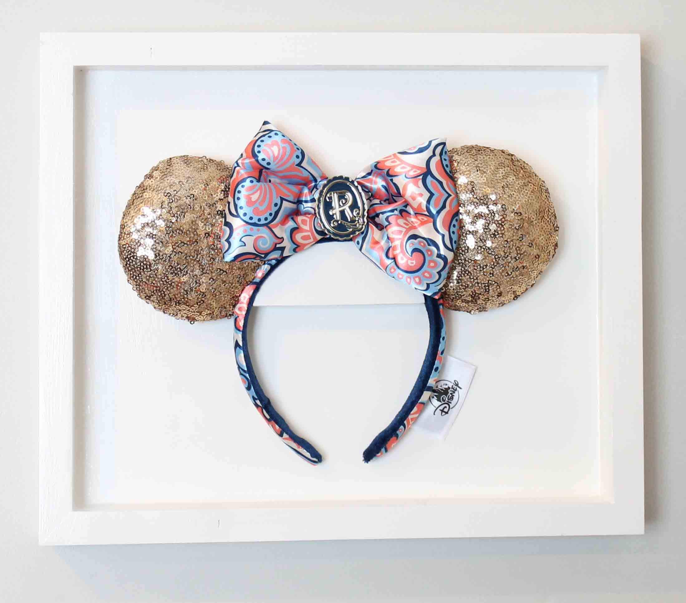 Disney Inspired Mouse Ears Frame With Holder for Ears - Single - Etsy