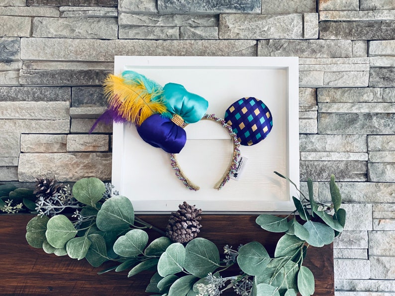Disney Inspired Mouse Ears Frame With Holder for Ears - Single - Etsy