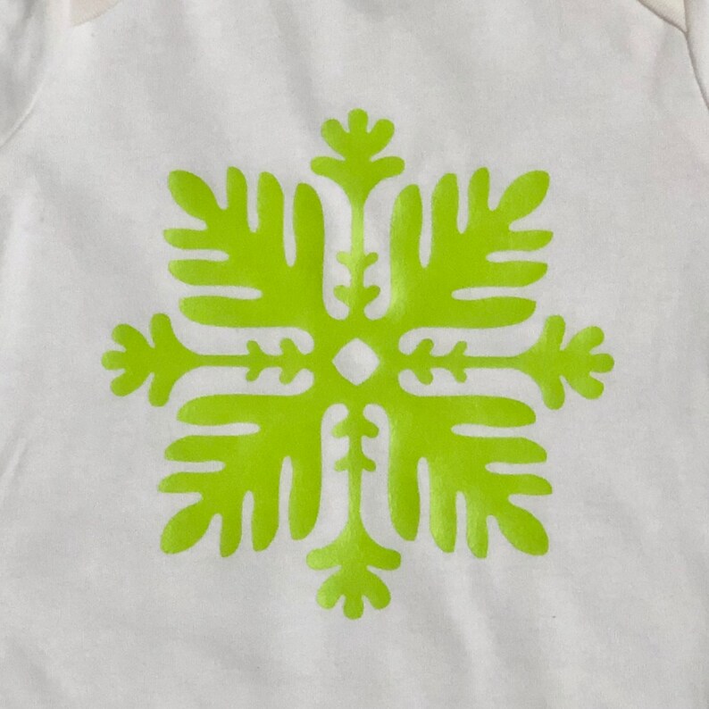 Hawaiian Quilt Laua'e Design Baby Bodysuit Hawaiian - Etsy