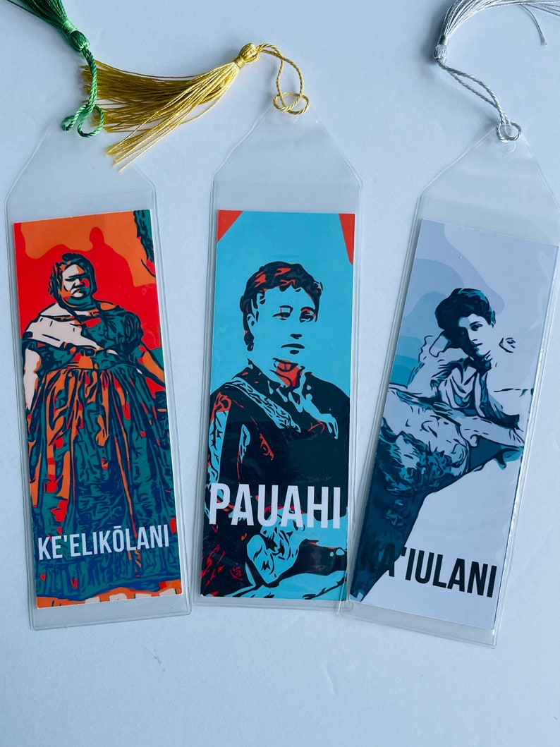 Hawaiian Bookmark Hawaiian Book Marker Hawaiian Royalty | Etsy