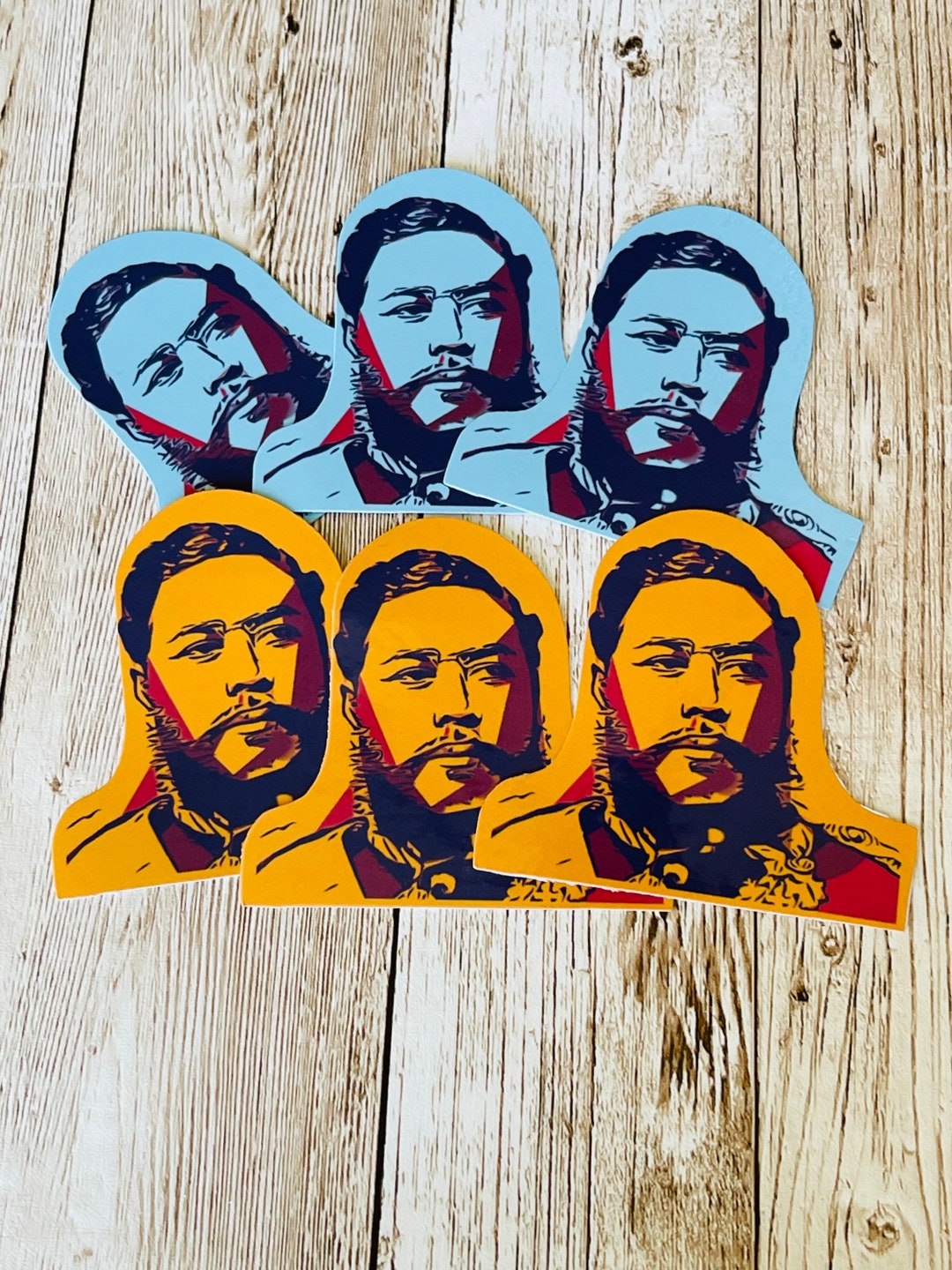 Kalakaua Hawaiian Alii Sticker Merrie Monarch Sticker - Etsy