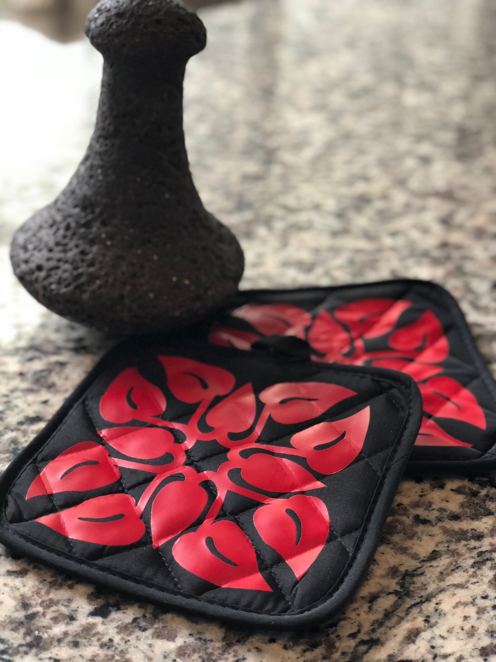 Hawaiian Quilt Hot Pads Hawaiian Pot Holders Aloha Decor | Etsy