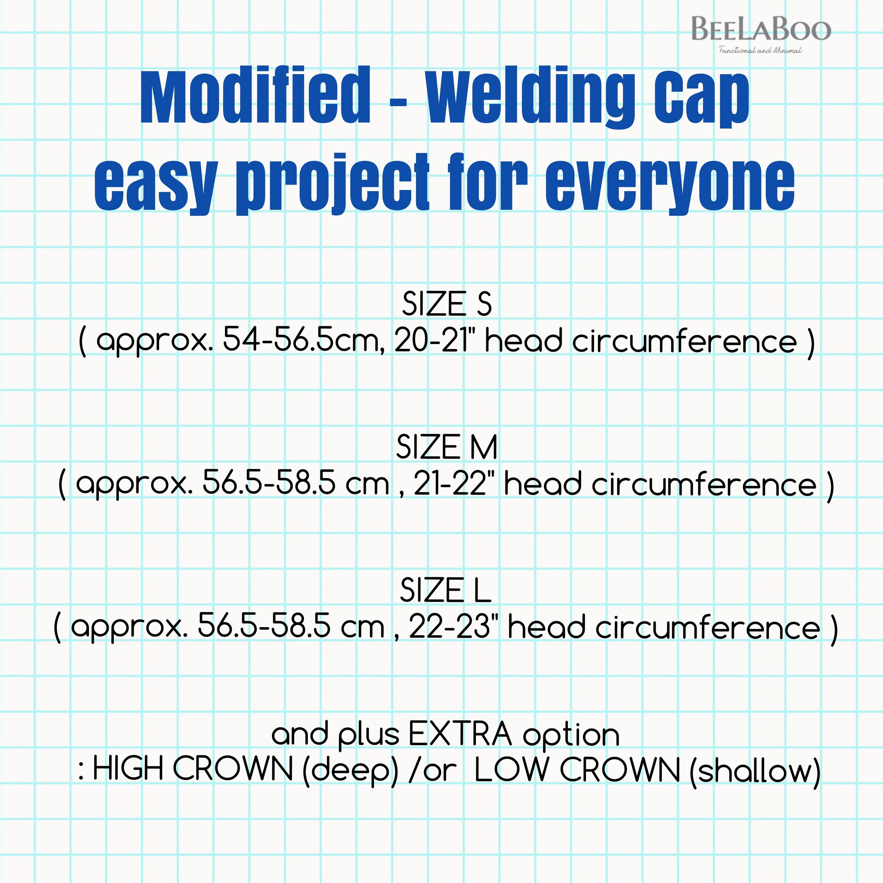 PDF Modified-easy - 6 Panels Welding Cap or Biker Cap Easy to Make -DIY ...
