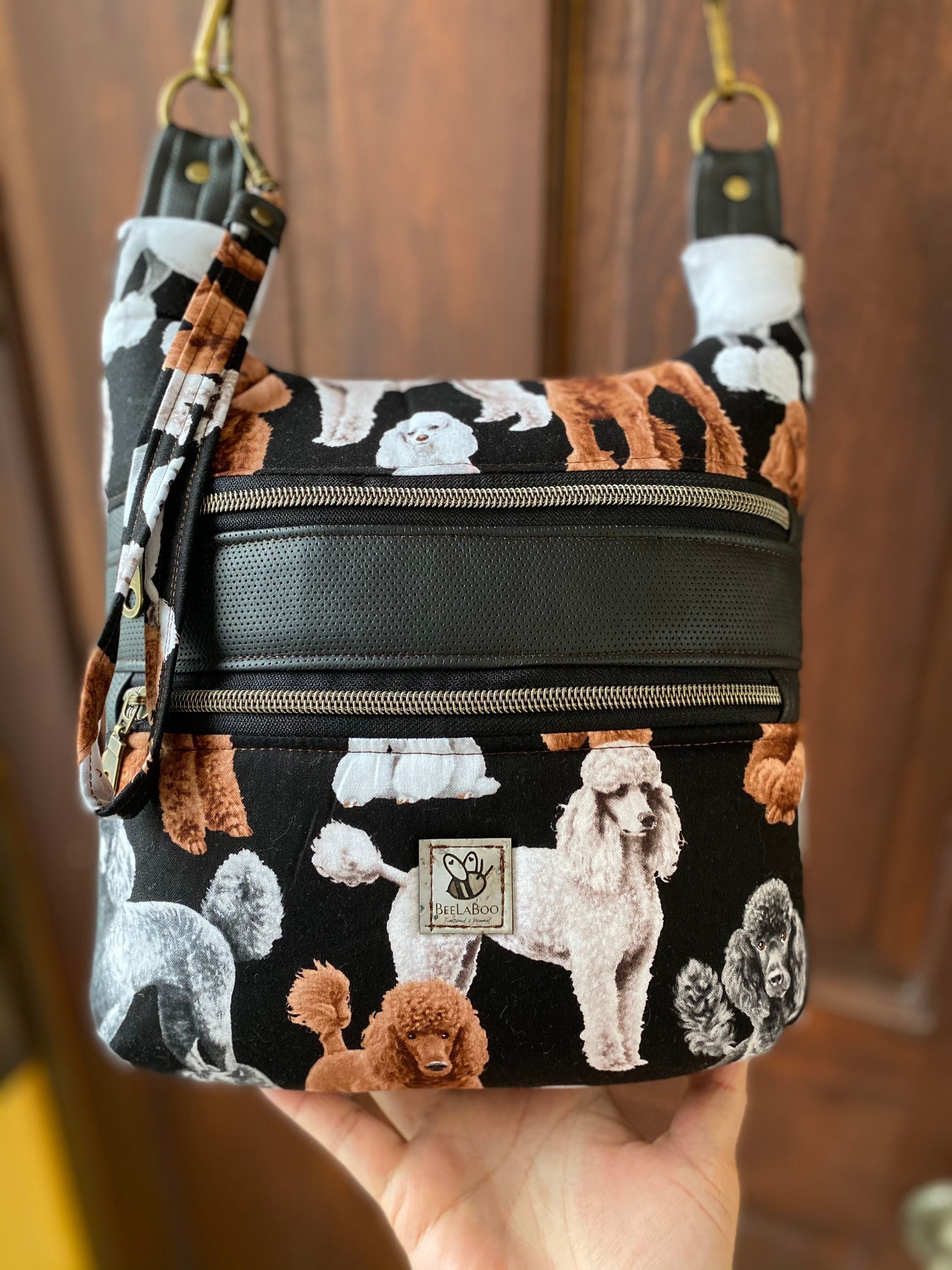 DUO ZIPPERS Cross Body Bag PDF Pattern handmade Project for - Etsy