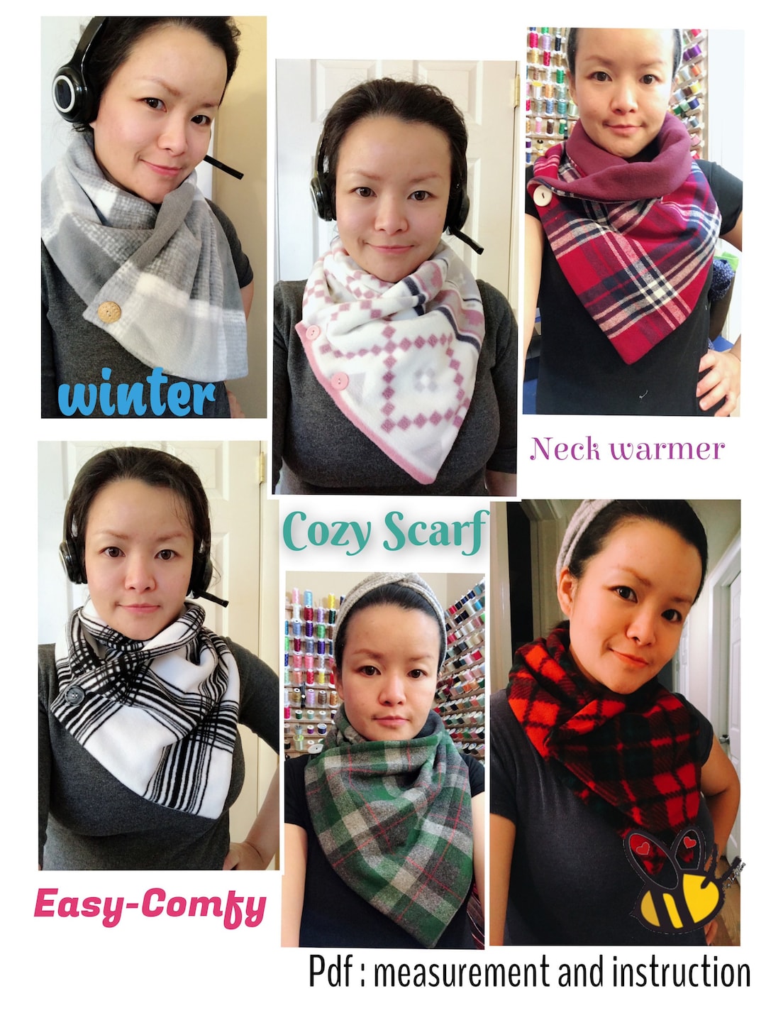 COZY Winter Scarf -neck Warmer -super Easy- Diy Beginner Project- Easy ...