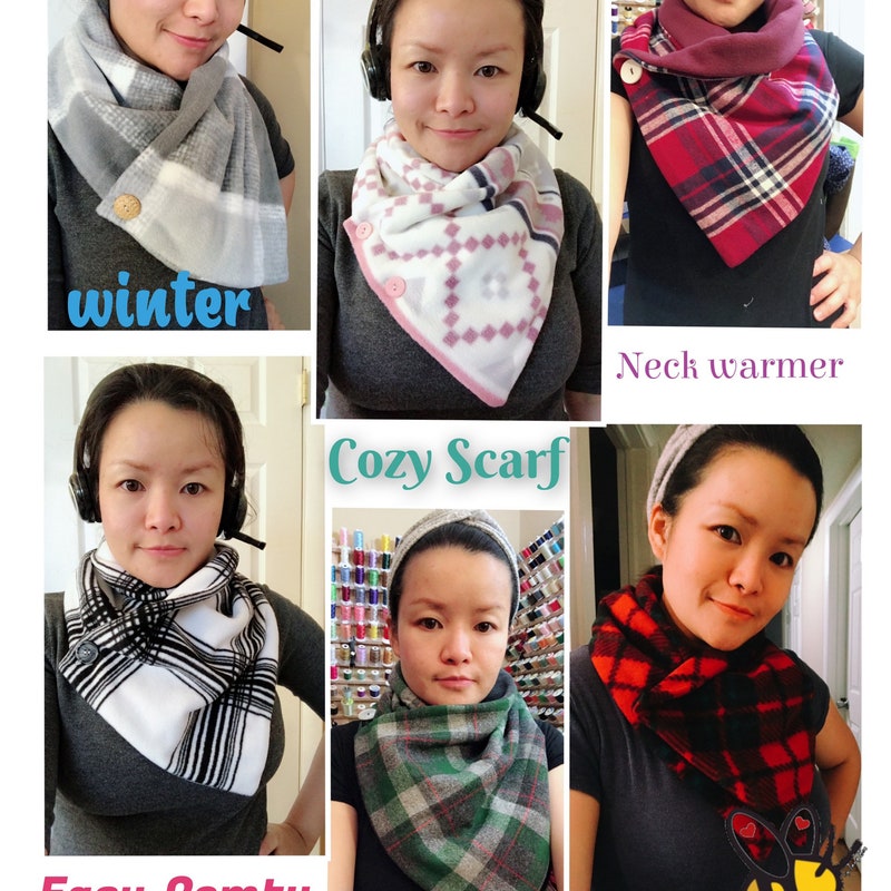 Fleece Scarf - Etsy