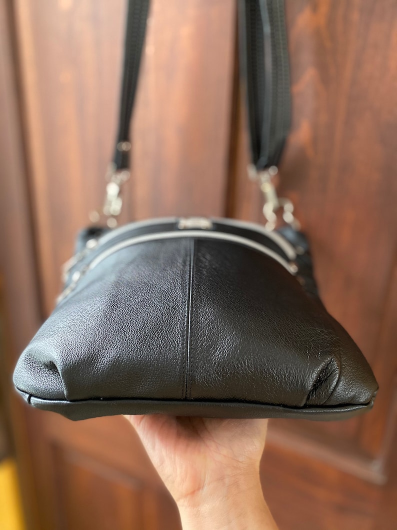 DUO ZIPPERS Cross Body Bag PDF Pattern handmade Project for | Etsy