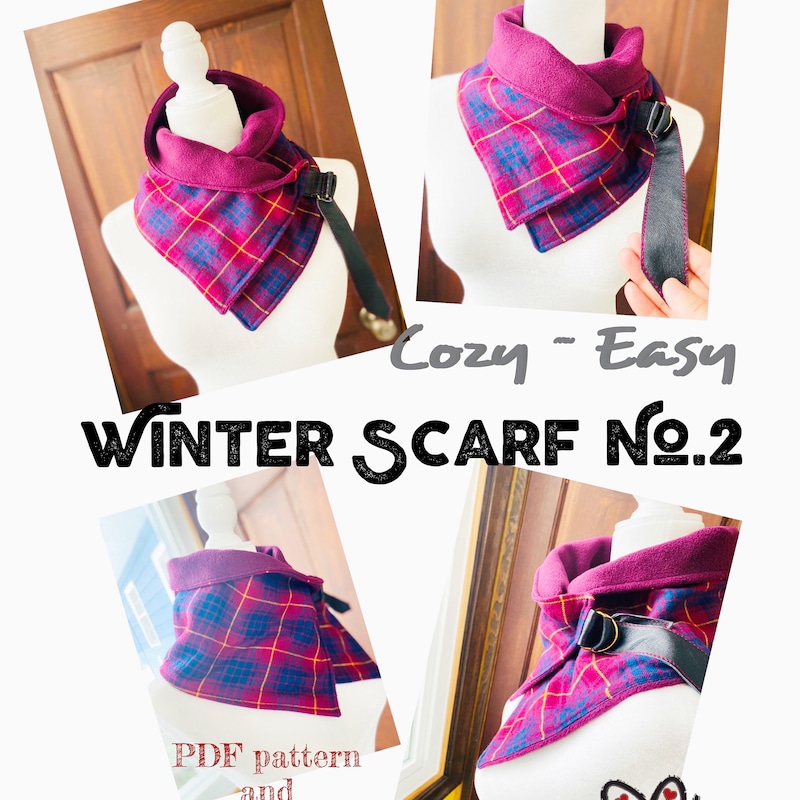 Fleece Keyhole Scarf - Etsy