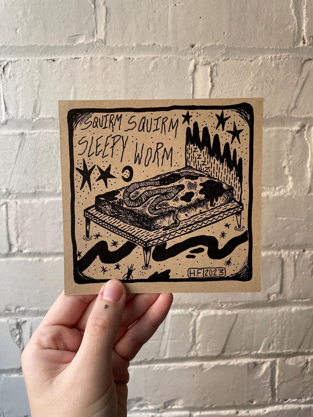 Original Pen and Ink Art Illustration - Etsy