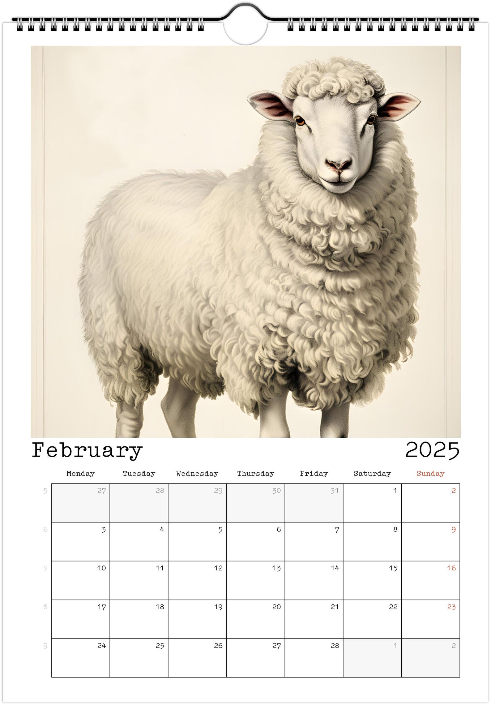 Vintage Farm Scenes Wall Calendars 2025 (US & Canada) / Rustic ...