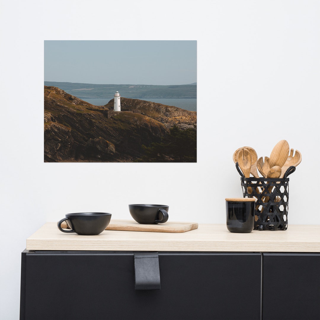 Irish Lighthouse Premium Poster Bere Island Lighthouse - Etsy