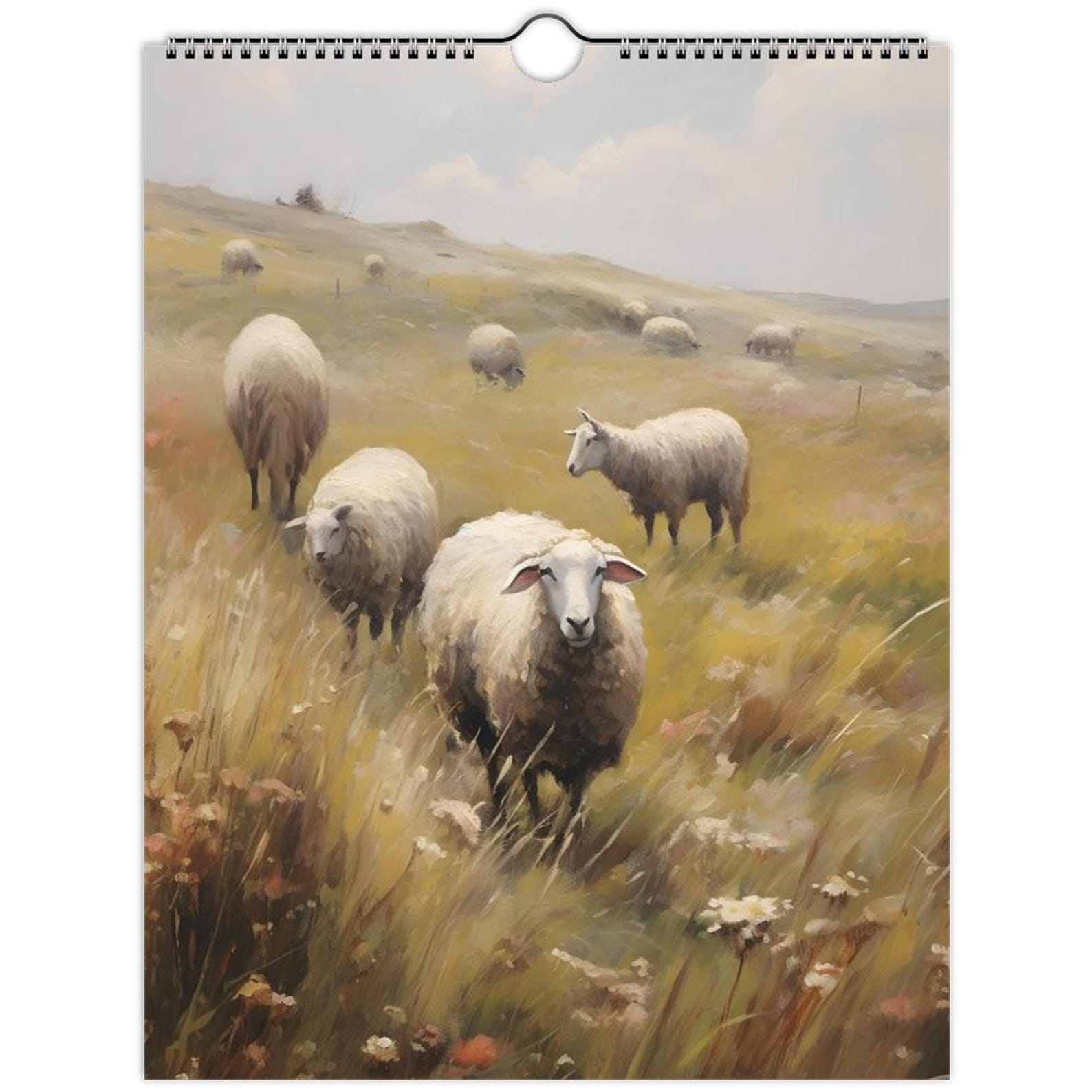 Vintage Farm Scenes Wall Calendars 2025 (US & Canada) / Rustic ...