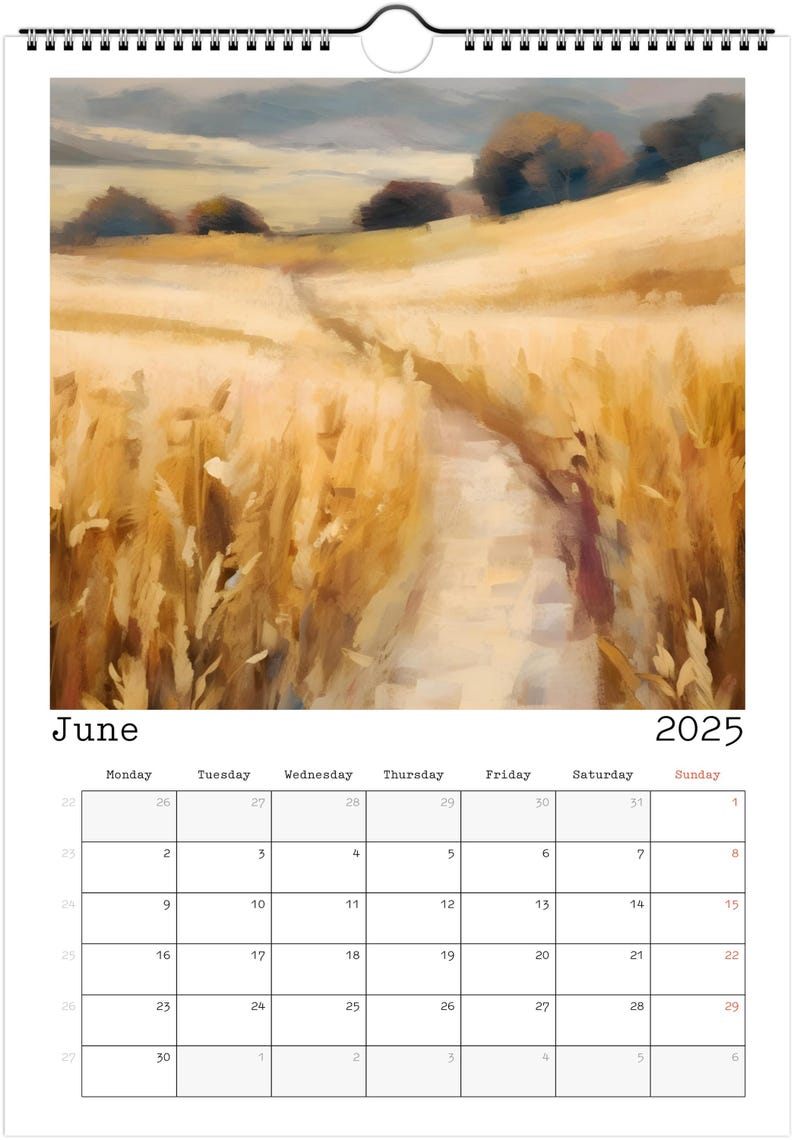 Vintage Farm Scenes Wall Calendars 2025 (US & Canada) / Rustic ...