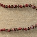 Vintage Venetian Red Wedding Cake Bead Necklace - 20-22 1/2" - Etsy