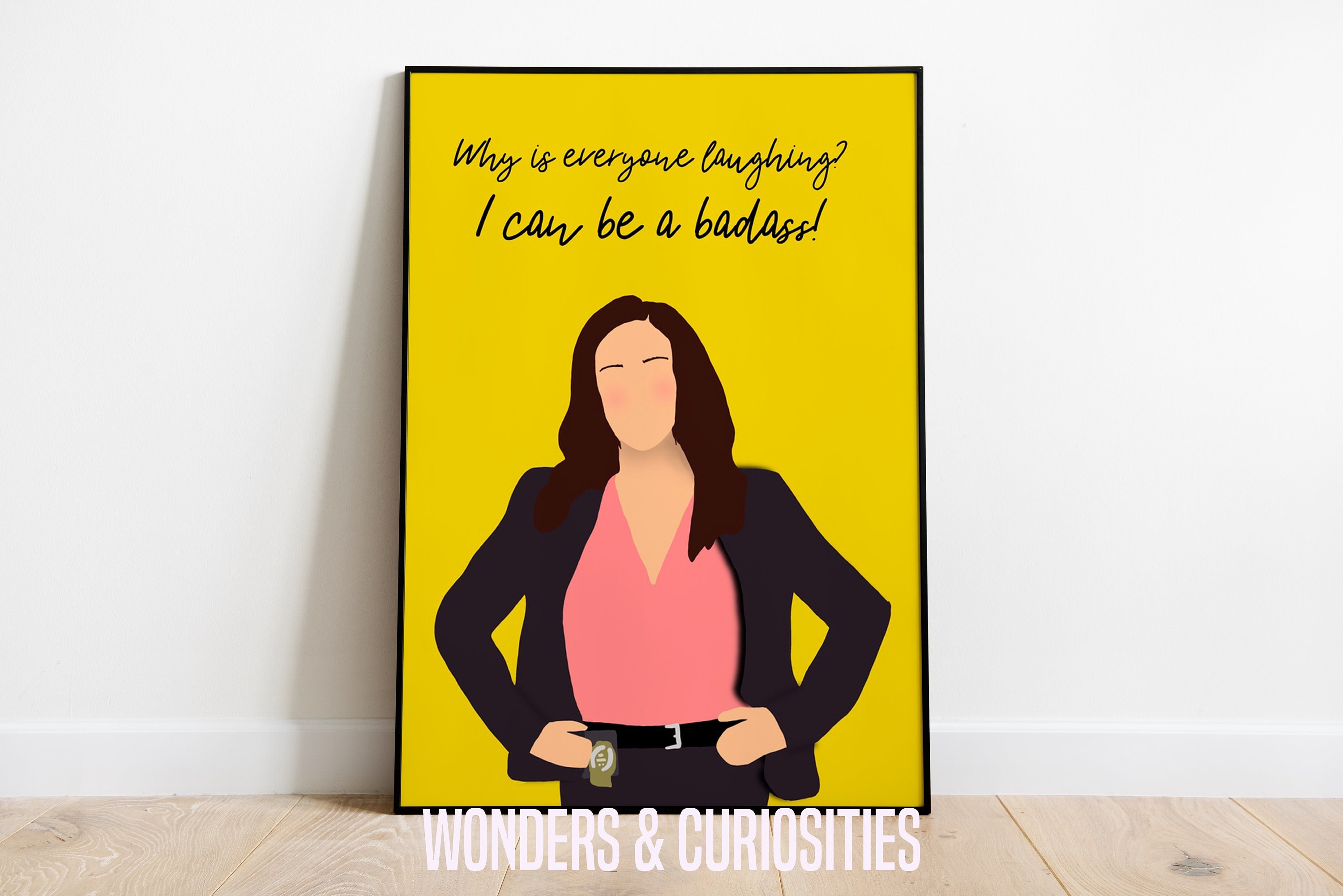 Amy Santiago B99 Brooklyn 99 Art Print Digital Art Illustration - Etsy