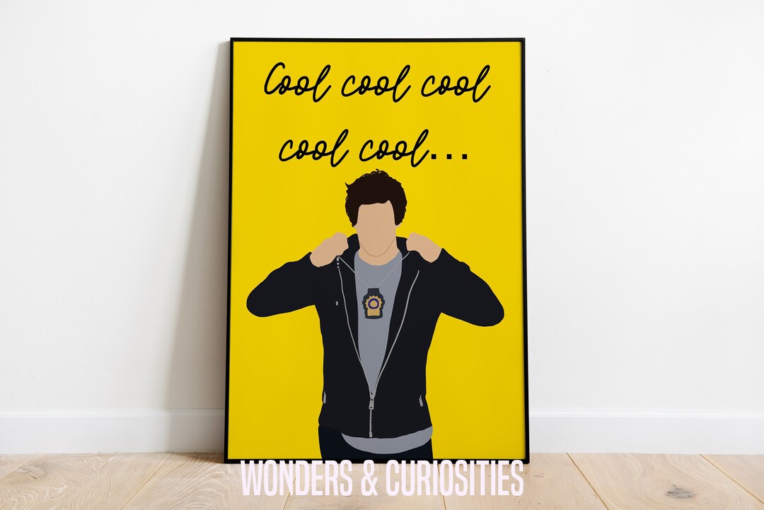 Jake Peralta B99 Brooklyn 99 Art Print Digital Art - Etsy