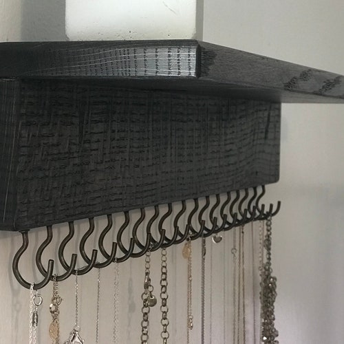 Necklace Rack and Shelf - Etsy