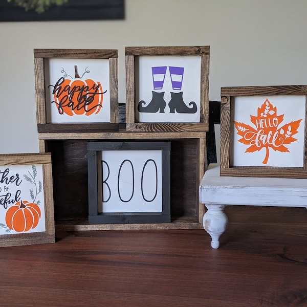 6x6 Wood Sign - Etsy