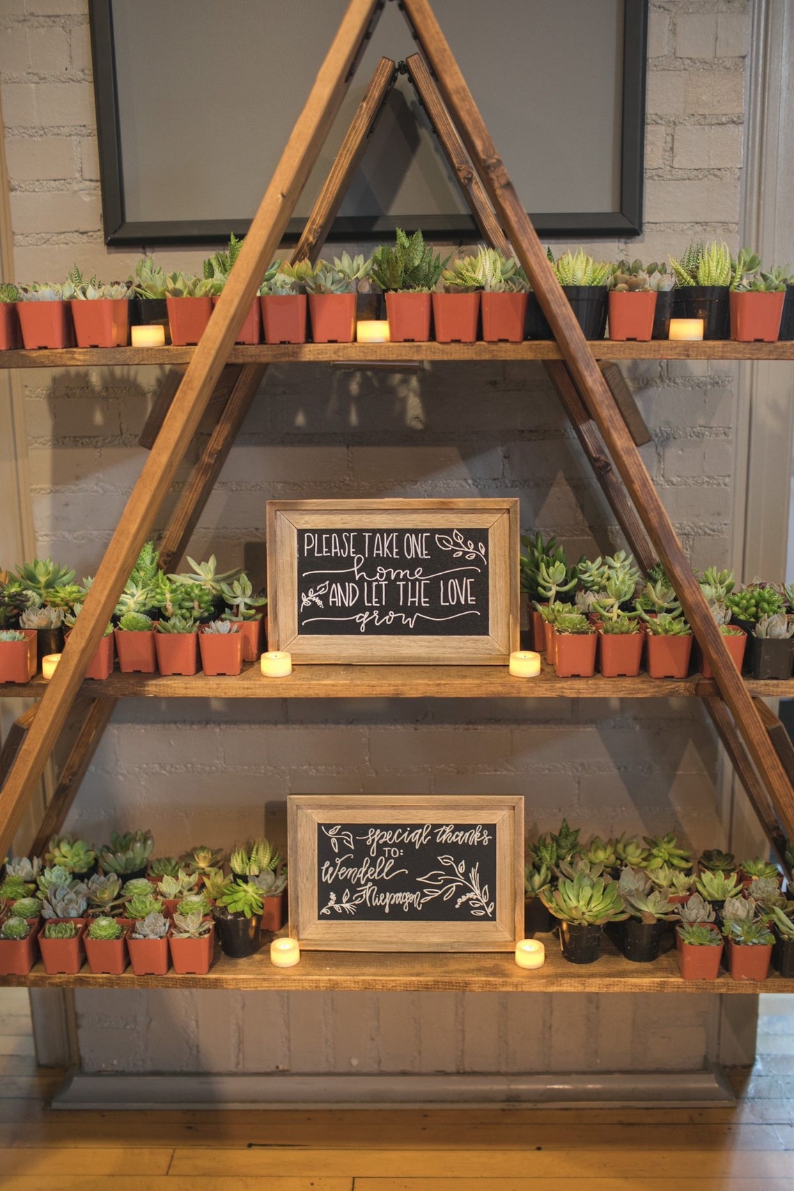 5ft Wooden Ladder Shelf - Etsy