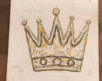 Crown Painting - Etsy