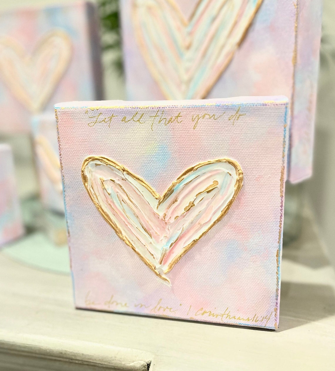 Scripture Hearts - Etsy