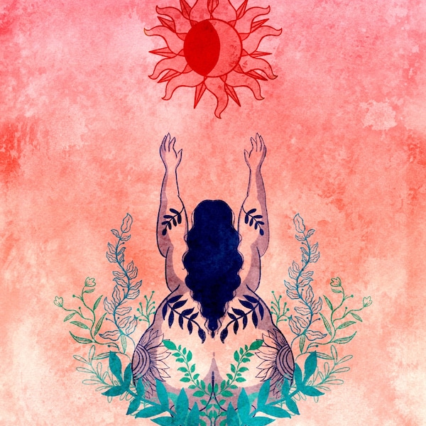 Fat Woman Art - Etsy