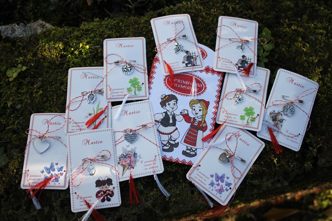 Martisor March Lucky Charm Tibetan Silver Various Models - Etsy