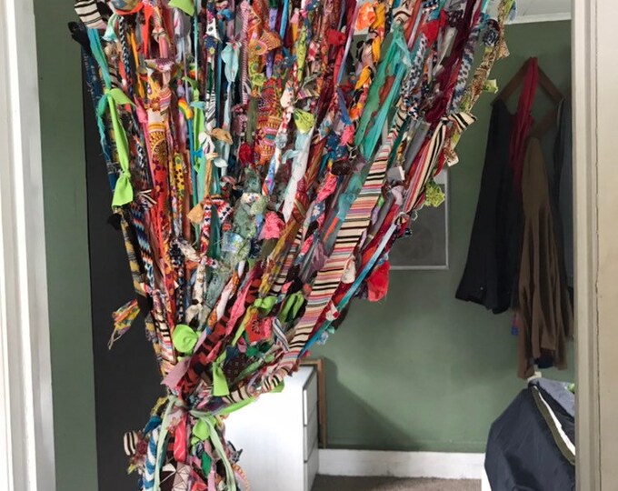 Rag Curtains / Gypsy Curtains / Hippie Curtains - Etsy