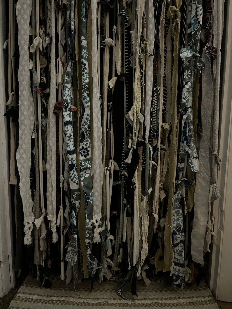 Rag Curtains / Gypsy Curtains / Hippie Curtains - Etsy