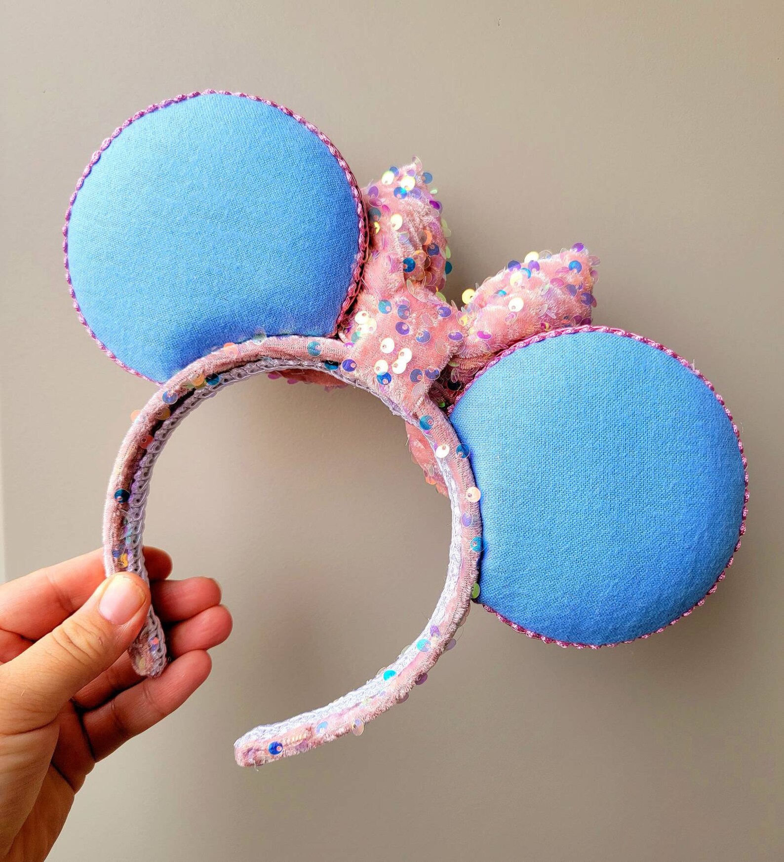 Carl & Ellie Embroidery Mouse Ears - Etsy