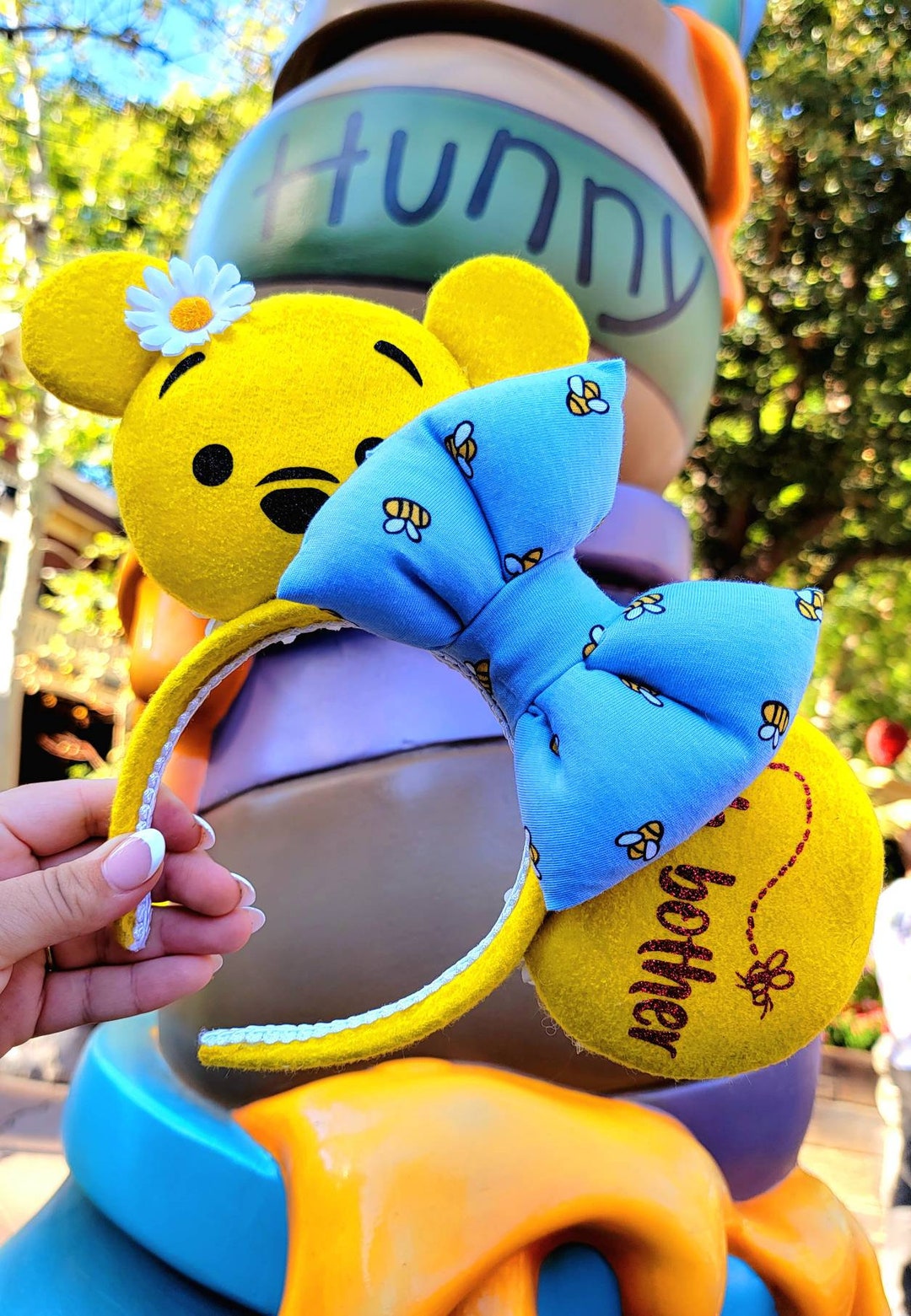 Bee Pooh Bear Mouse Ears - Etsy