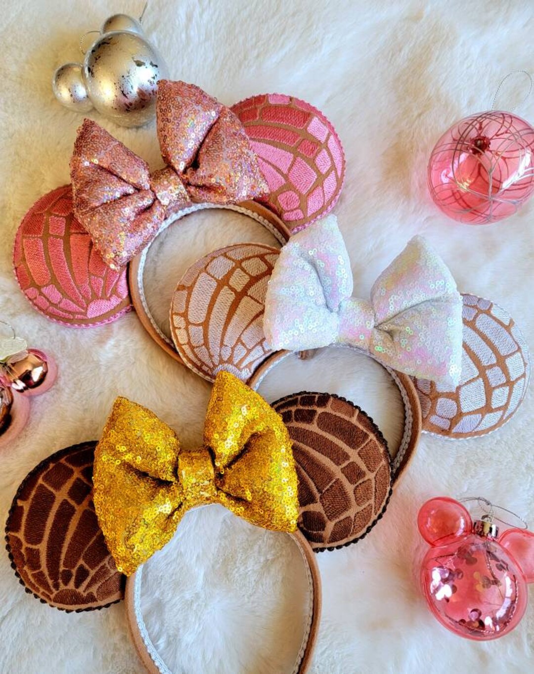 Concha Embroidery Mouse Ears - Etsy