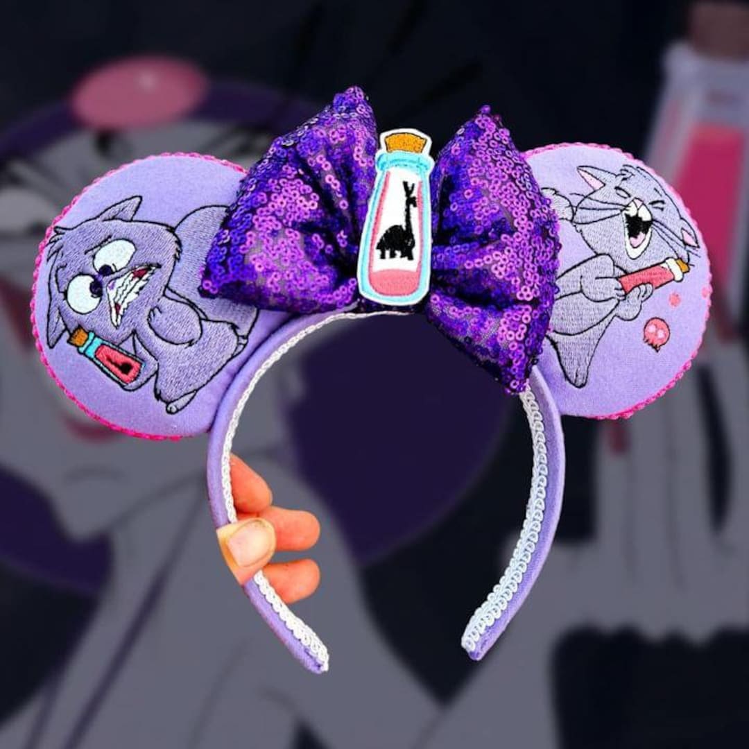 Izma Cat Embroidery Mouse Ears - Etsy