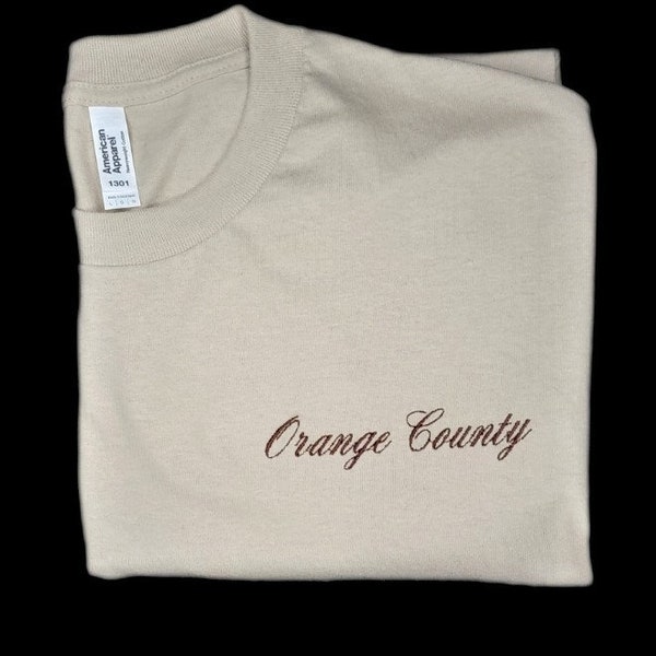 Orange County T Shirt - Etsy