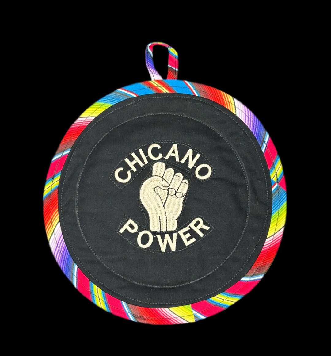 Embroidered Chicano Power Tortilla Warmer - Etsy