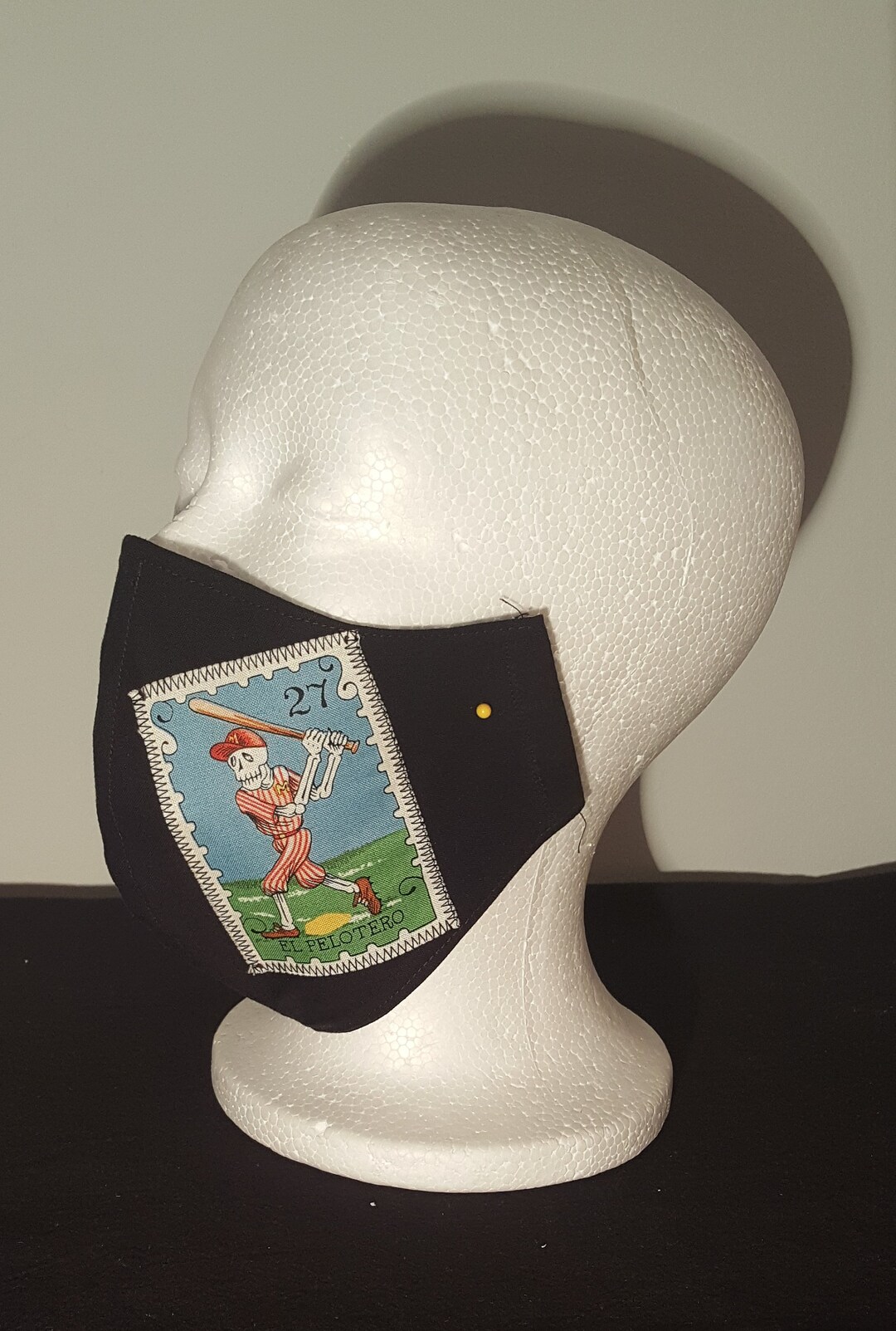 Adult Loteria Mexicana Design Adult Protective Reusable Face Mask 100% ...