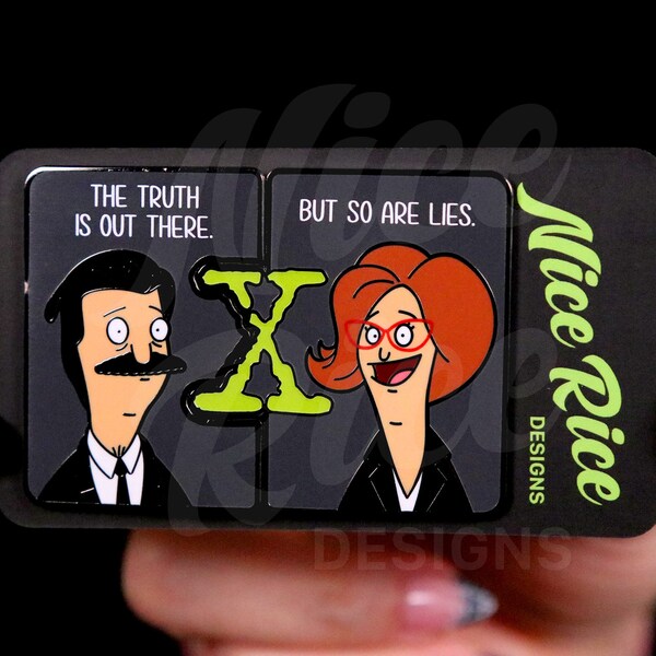 X Files Pin - Etsy