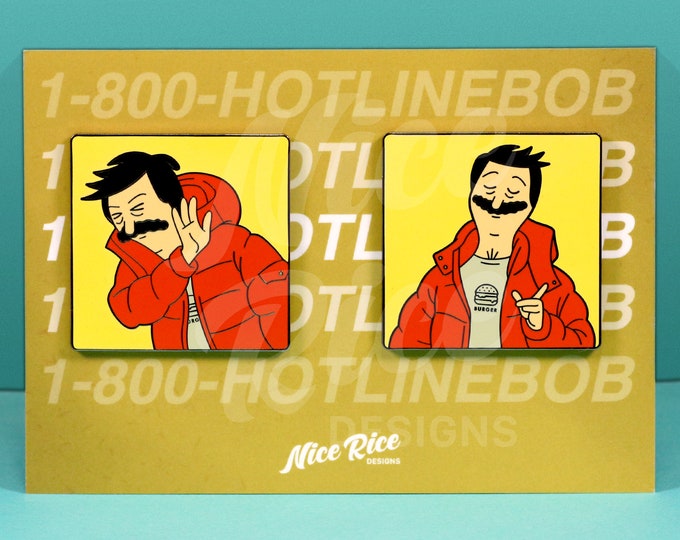 Hotline Bob Pin Set - Etsy