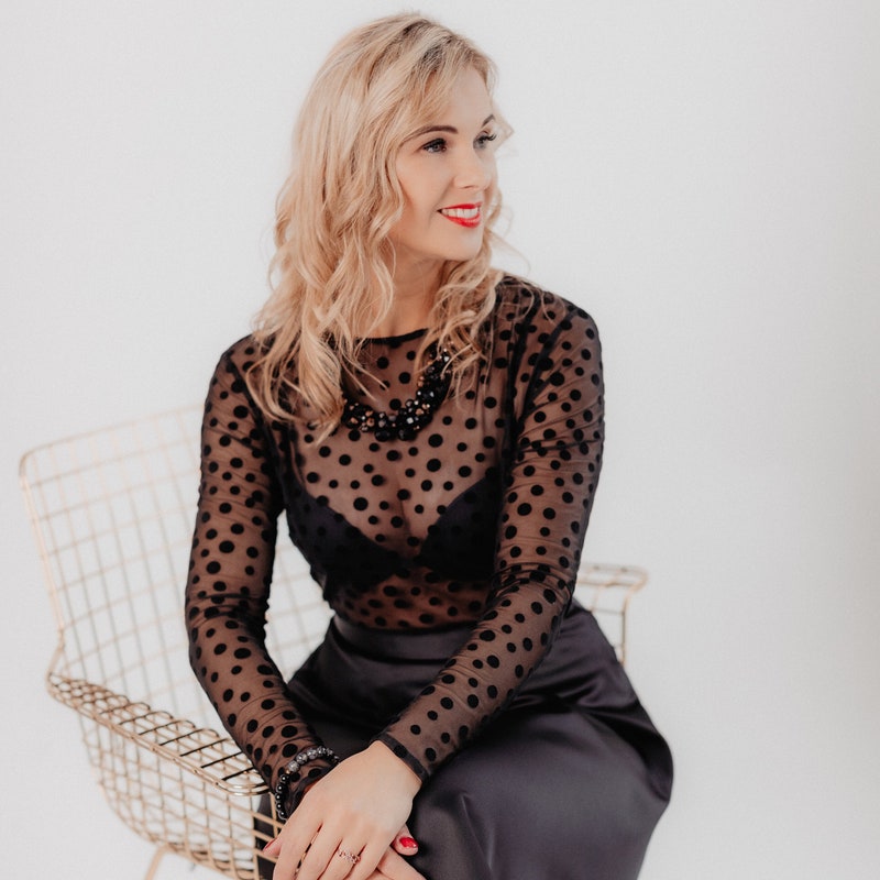 Transparent See Through Blouse - Etsy