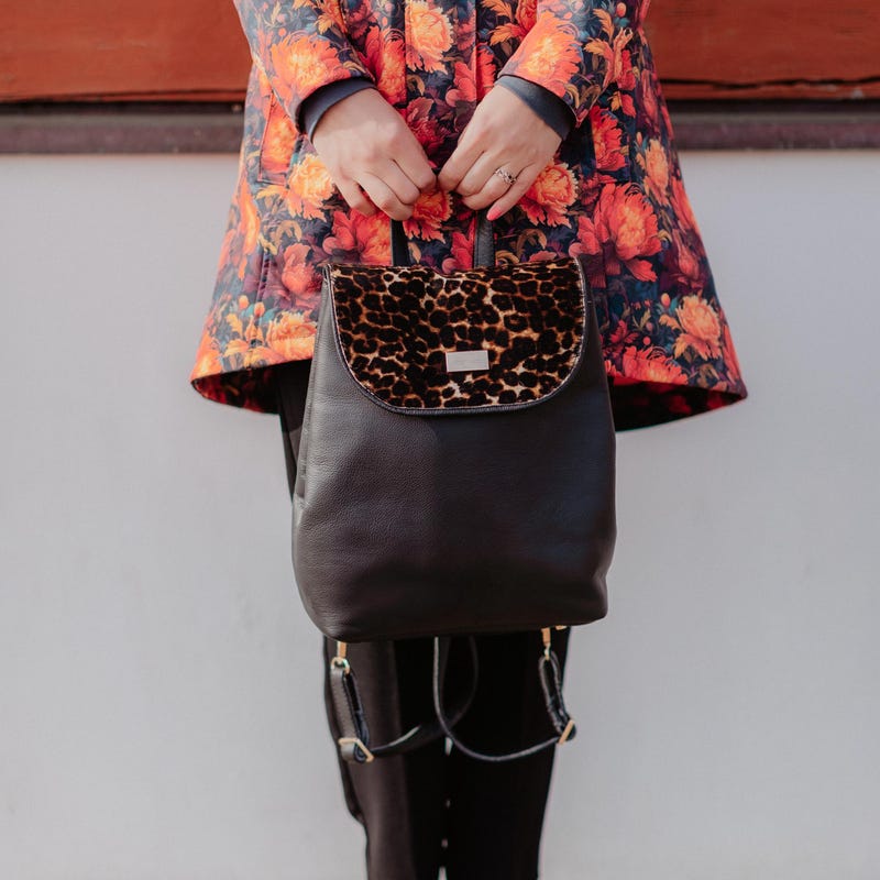 Pony Hair Backpack - Etsy