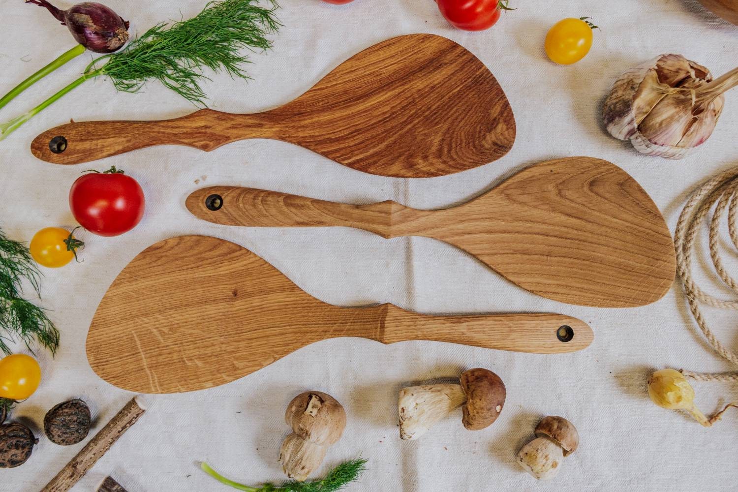 Handmade Wooden Spatula Oak Wood Spatula Cooking Spatula - Etsy