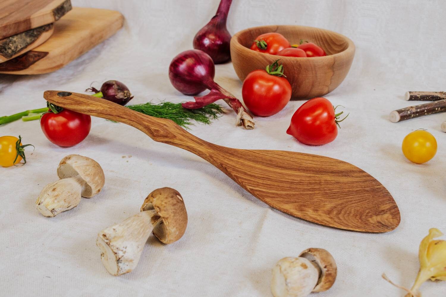 Handmade Wooden Spatula Oak Wood Spatula Cooking Spatula - Etsy