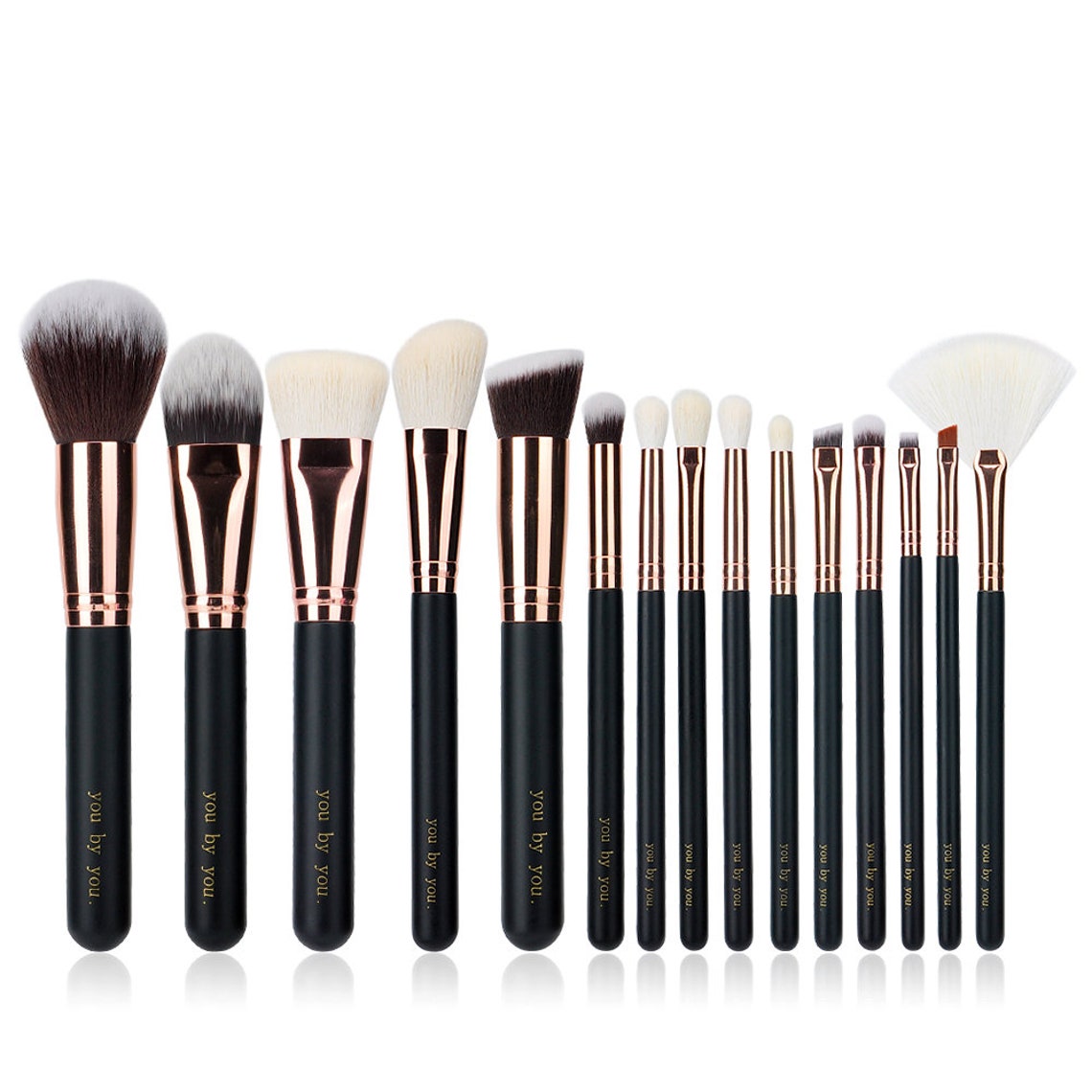 15 Piece Makeup Brush Set | Travel Makeup | Personalised Brushes ...