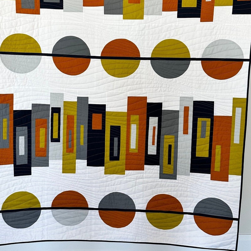 Abstract Quilt - Etsy